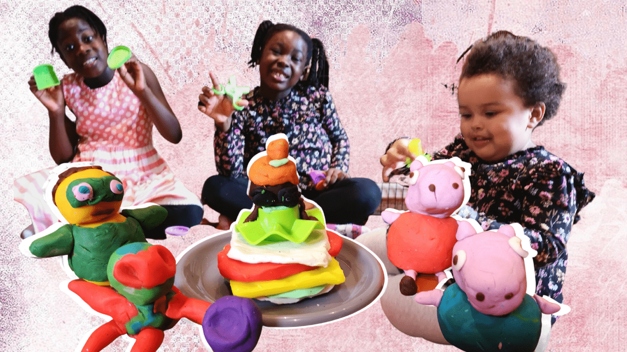 A very super play doh day! - Sarura Kids